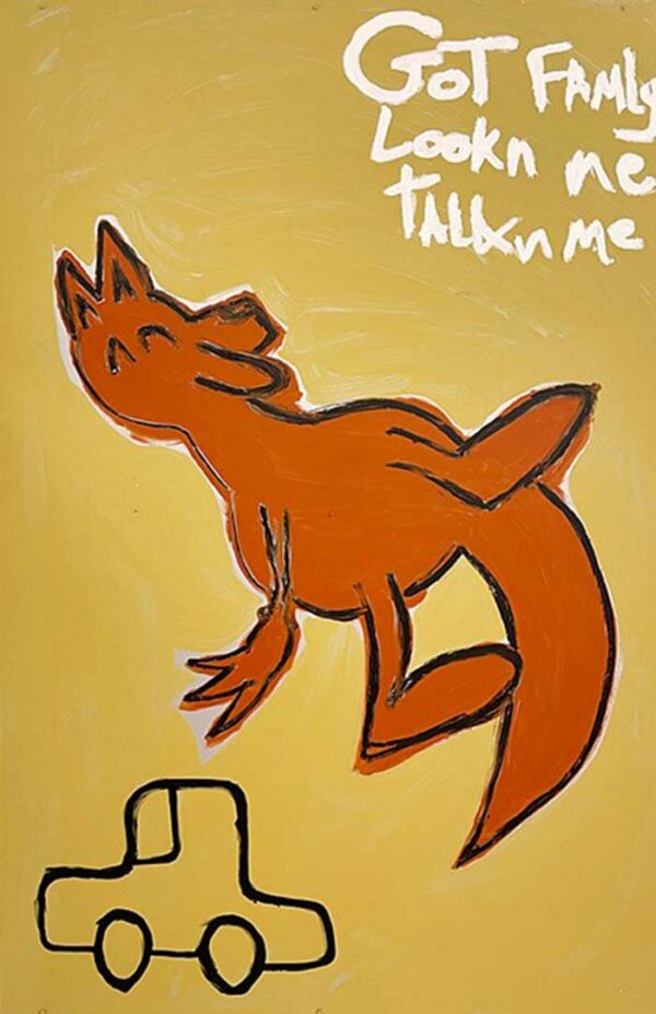 Joshua Searle - Kangaroo (Portrait of Fabian Brown) 2022 - JEFA Gallery